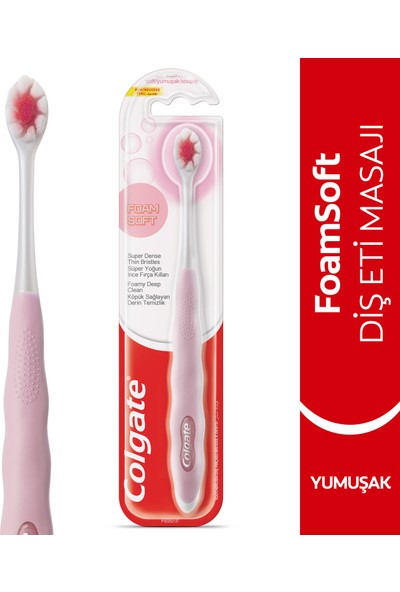 Colgate Foam Soft Diş Eti Masajı Yumuşak Diş Fırçası