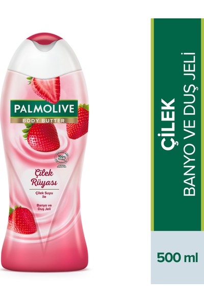 Palmolive Body Butter Çilek Rüyası Banyo ve Duş Jeli 500 ml Palmolive Body Butter Çilek Rüyası Banyo ve Duş Jeli 500 ml