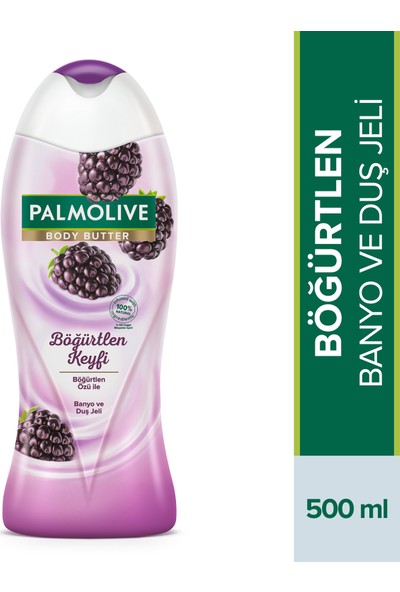 Palmolive Body Butter Böğürtlen Keyfi Banyo ve Duş Jeli 500 ml Palmolive Body Butter Böğürtlen Keyfi Banyo ve Duş Jeli 500 ml