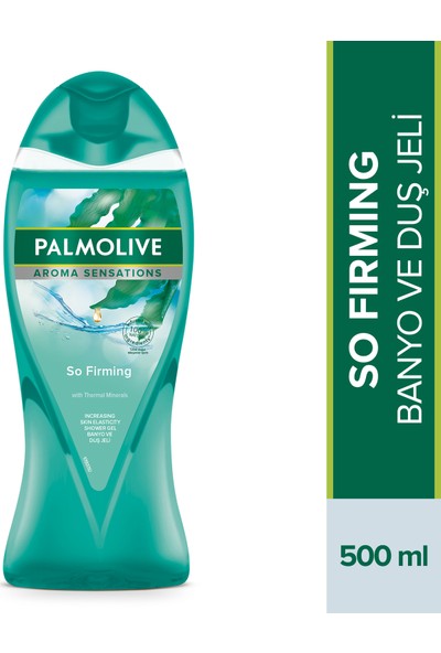 Palmolive Aroma Sensations So Firm Deniz Yosunu Özü ile Banyo ve Duş Jeli 500 ml Palmolive Aroma Sensations So Firm Deniz Yosunu Özü ile Banyo ve Duş Jeli 500 ml