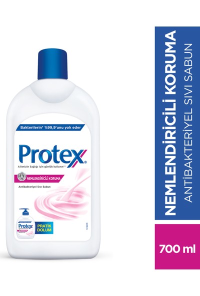 Protex Nemlendiricili Koruma Antibakteriyel Sıvı Sabun 700 ml Protex Nemlendiricili Koruma Antibakteriyel Sıvı Sabun 700 ml