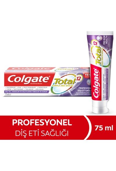 Colgate Total Profesyonel Diş Eti Sağlığı Diş Macunu 75 ml Colgate Total Profesyonel Diş Eti Sağlığı Diş Macunu 75 ml