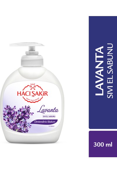 Hacı Şakir Lavanta Dinlendirici Bakım Sıvı El Sabunu 300 ml