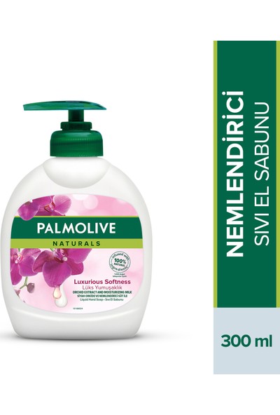 Palmolive Naturals Siyah Orkide İpeksi Yumuşaklık Nemlendirici Sıvı El Sabunu 300 ml Palmolive Naturals Siyah Orkide İpeksi Yumuşaklık Nemlendirici Sıvı El Sabunu 300 ml