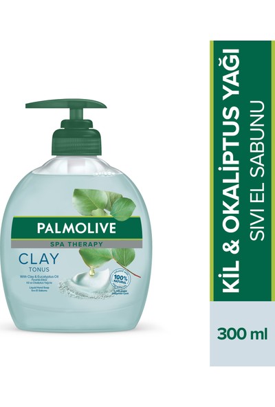 Palmolive Spa Therapy Clay Tonus Kil Sıvı El Sabunu 300 ml Palmolive Spa Therapy Clay Tonus Kil Sıvı El Sabunu 300 ml