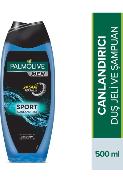 Palmolive Erkek Sport Duş Jeli 500 ml Palmolive Erkek Sport Duş Jeli 500 ml