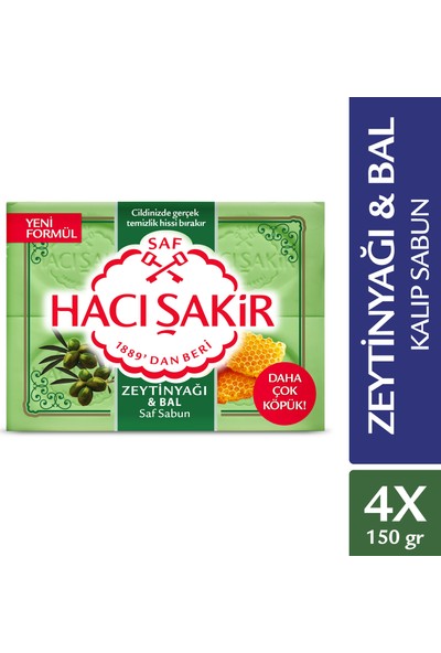 Hacı Şakir Zeytinli Saf Sabun 600 gr