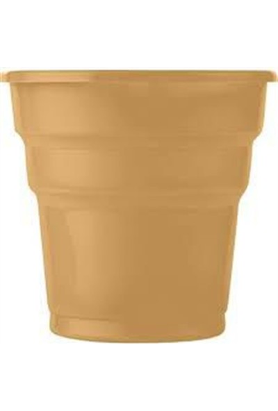 Mor Beyaz Home Gold Plastik Meşrubat Bardağı 25 Li