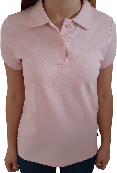 Uniformax Kadın Polo Yaka Tişört Pamuk