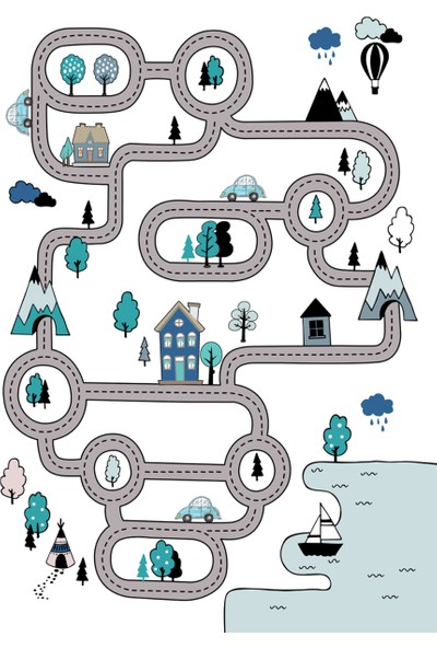 Pusula Home Halı Örtüsü Psl-Ho-09 Pusula Home Halı Örtüsü Psl-Ho-09