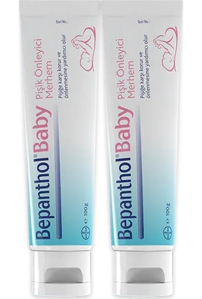 Bepanthol 30 gr Bebek Pişik Kremi 2'li Paket Bepanthol 30 gr Bebek Pişik Kremi 2'li Paket