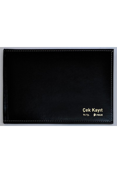 Etika Çek Kayıt Defteri 96 Yaprak 17 x 24 cm