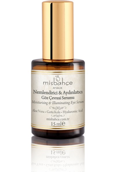 Misbahçe Nemlendirici & Aydınlatıcı Göz Çevresi Serumu 15 ml
