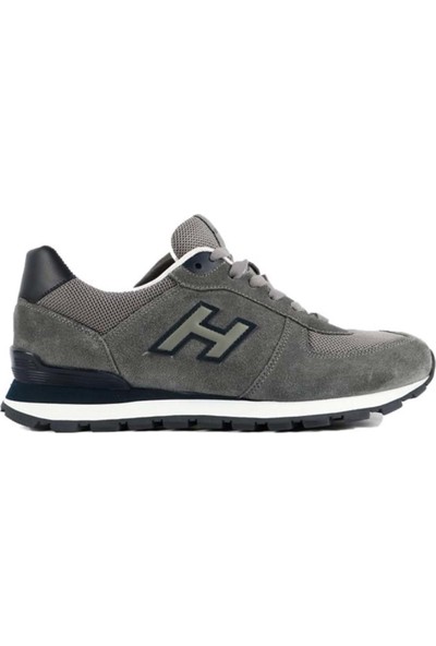 Hammer Jack 102 19250-M Peru Gri %100 Hakiki Deri Büyük Ayak 46-47-48