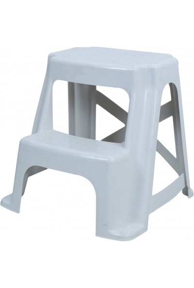 Mandella Sağlam Plastik Basamaklı Tabure
