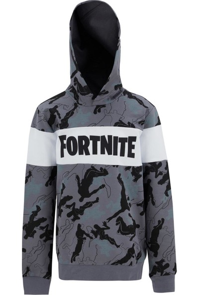 Defacto Erkek Çocuk Fortnite Lisanslı Kapüşonlu Sweatshirt S9507A621SP Defacto Erkek Çocuk Fortnite Lisanslı Kapüşonlu Sweatshirt S9507A621SP