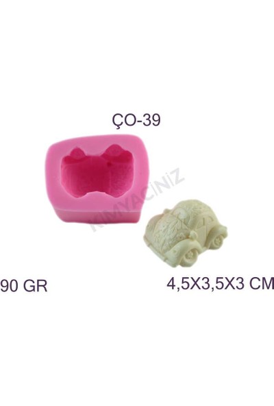 Kimyacınız Woswos Araba Silikon Kalıp (Ço-39) Kimyacınız Woswos Araba Silikon Kalıp (Ço-39)