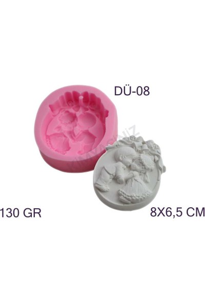 Kimyacınız Gelin Damat Silikon Kalıp (Dü-08)