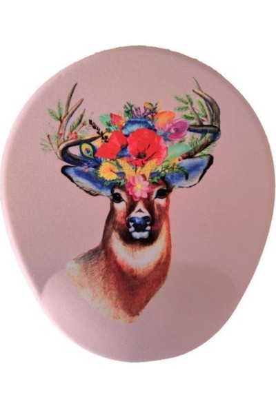 4K Geyik Desenli Bilek Destekli Mouse Pad 4K Geyik Desenli Bilek Destekli Mouse Pad