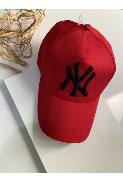 Eleven Market Ny New York Yankees Nakışlı Kırmızı Siyah Kep Şapka Eleven Market Ny New York Yankees Nakışlı Kırmızı Siyah Kep Şapka