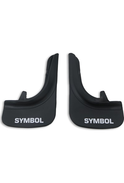 Cappafe Renault Symbol Paçalık Tozluk Çamurluk Seti 2 Parça Symbol Yazılı Mat Siyah Tüm Modellere Uyumlu Cappafe Renault Symbol Paçalık Tozluk Çamurluk Seti 2 Parça Symbol Yazılı Mat Siyah Tüm Modellere Uyumlu