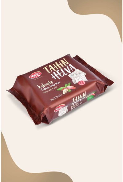 Metin 375 Gr Kakaolu Helva Metin 375 Gr Kakaolu Helva