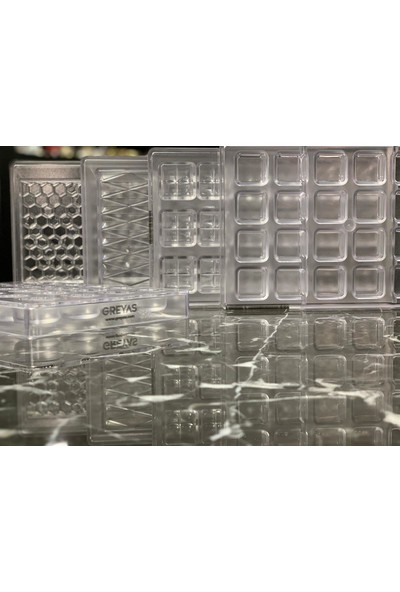 Greyas Polikarbon Çikolata Kalıbı Cm3242