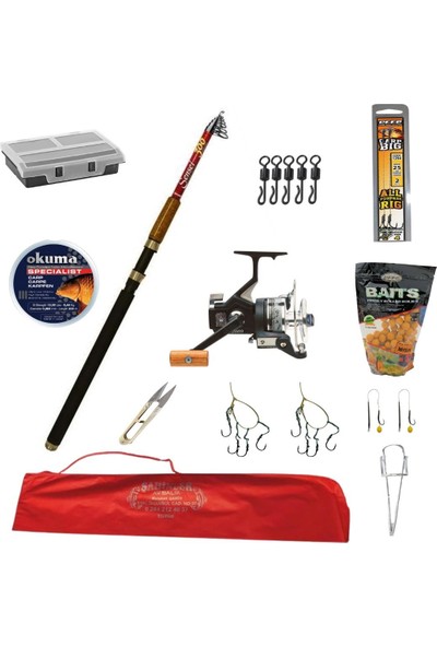 Banax Avcı Ayı Profesyonel Sazan Seti 1 Banax Avcı Ayı Profesyonel Sazan Seti 1