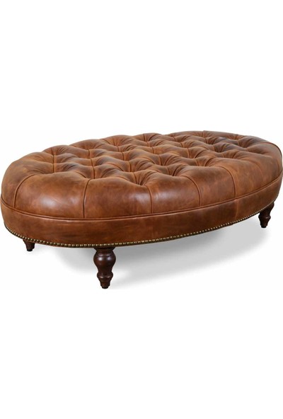 Hanel Mobilya Chester Oval Puf