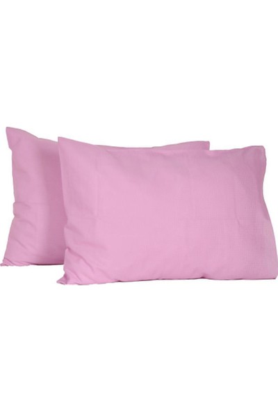 Elfin 2'li Yastık Kılıfı 50 x 70 cm +20 cm Kapaklı Lila