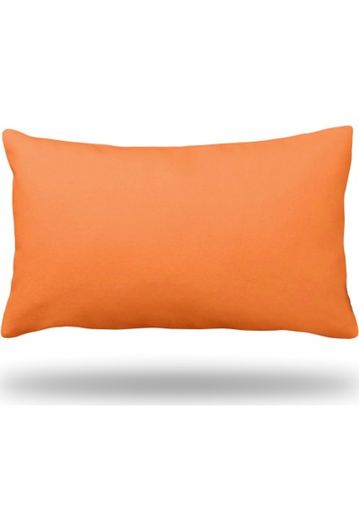 Elfin 2'li Yastık Kılıfı 50 x 70 cm +20 cm Kapaklı Turuncu
