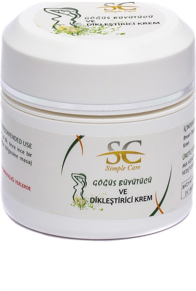 Simple Care Toparlayıcı Gögüs Bakım Krem 50 ml