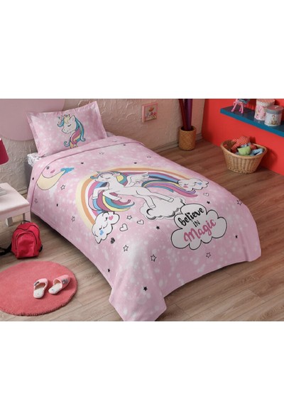 Özdilek - Unicorn Tek Kişilik Pamuklu Pike Takımı