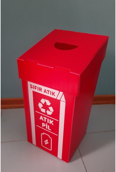 Bereks Plastik Pil Atık Toplama ve Geri dönüşüm Kolisi / Kutusu Sıfır Atık ( 30 Litre ) Bereks Plastik Pil Atık Toplama ve Geri dönüşüm Kolisi / Kutusu Sıfır Atık ( 30 Litre )
