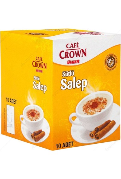 Ülker Cafe Crown Salep 15 gr 10'lu Ülker Cafe Crown Salep 15 gr 10'lu