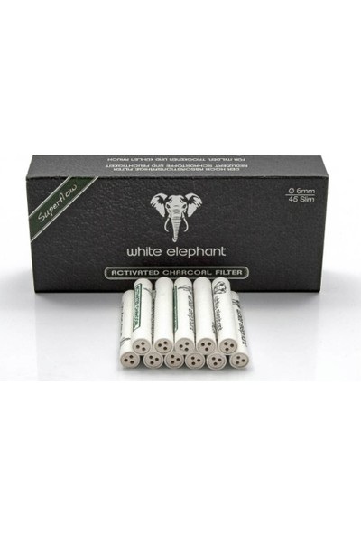 Kopp 6mm Kömürlü Pipo Filtresi (45 Adet) Kopp 6mm Kömürlü Pipo Filtresi (45 Adet)