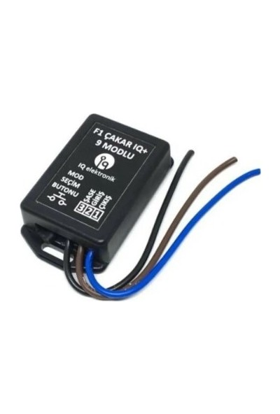 Iq Elektronik F1 Çakar Stop Modülü 9 Modlu Iq Elektronik F1 Çakar Stop Modülü 9 Modlu
