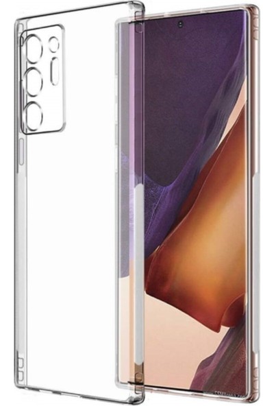 Piyasa Sepeti Samsung Galaxy Note 20 Ultra Silikon Kılıf Şeffaf Piyasa Sepeti Samsung Galaxy Note 20 Ultra Silikon Kılıf Şeffaf