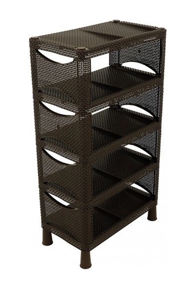 Sağlam Plastik Rixo Ayakkabılık Örgü Sağlam Plastik Rixo Ayakkabılık Örgü