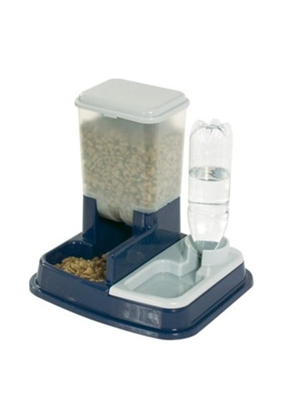 Flamingo Duomax Hazneli Mama ve Su Kabı 34X27X36H cm