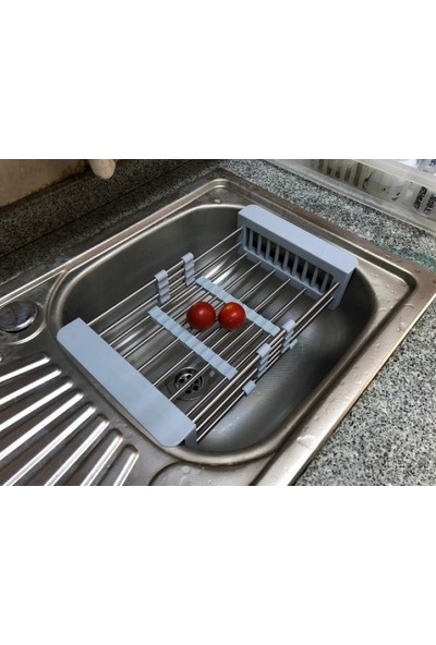 Moss Ayarlanabilir Çok Amaçlı Raf - Lavabo Üstü Evye Rafı