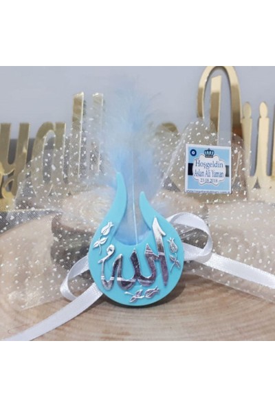 Hayaller Dükkanı 30 Adet Renkli Lale Lafızlı Magnet Bebek Lik