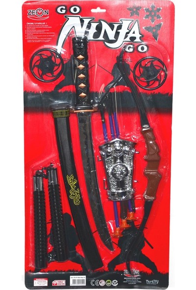 Zeon Oyuncak ZN-2019 Oklu Ninja Set Zeon Oyuncak ZN-2019 Oklu Ninja Set