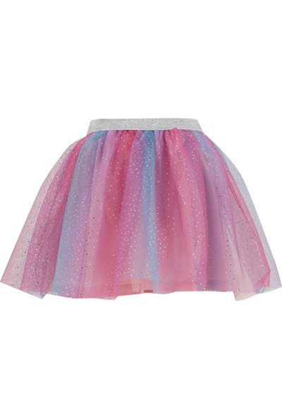 Defacto Kız Çocuk Renkli Beli Sim Lastikli Tütü Etek M6840A621SP