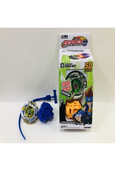 Ataşen Beyblade 5d Işıklı Topaç Savaşcı Metal Çerçeveli Ataşen Beyblade 5d Işıklı Topaç Savaşcı Metal Çerçeveli
