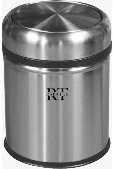 Rapatek RT630 Çelik 15 Lt Satin Çöp Kovası Rapatek RT630 Çelik 15 Lt Satin Çöp Kovası