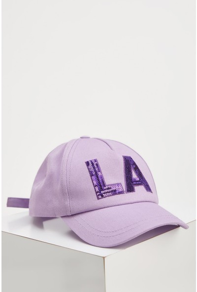 Defacto Kız Çocuk Payetli Baseball Şapka N6120A621SM Defacto Kız Çocuk Payetli Baseball Şapka N6120A621SM