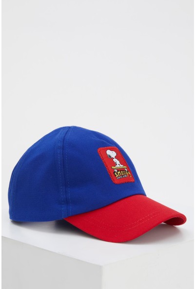 Defacto Erkek Çocuk Snoopy Lisanslı Baseball Şapka T8904A621SM Defacto Erkek Çocuk Snoopy Lisanslı Baseball Şapka T8904A621SM