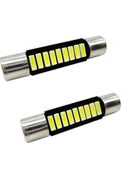 Femex Premium 4014 Chipset 21SMD Sofit LED Ampul 28MM Femex Premium 4014 Chipset 21SMD Sofit LED Ampul 28MM