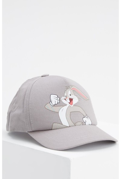 DeFacto Kız Çocuk Bugs Bunny Lisanslı Baseball Şapka T9055A621SM DeFacto Kız Çocuk Bugs Bunny Lisanslı Baseball Şapka T9055A621SM